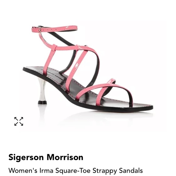 Sigerson Morrison | Shoes | Nwt Sigerson Morrison Irma Leather Square ...